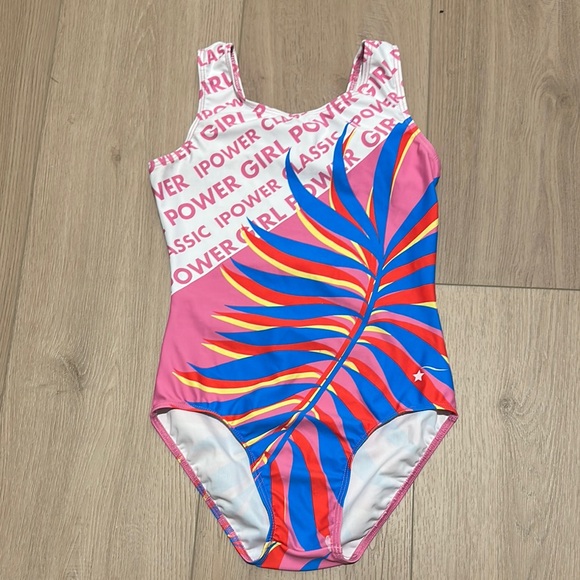 Destira | Costumes | Destira Pink White Blue Adult Small As Girl Power ...